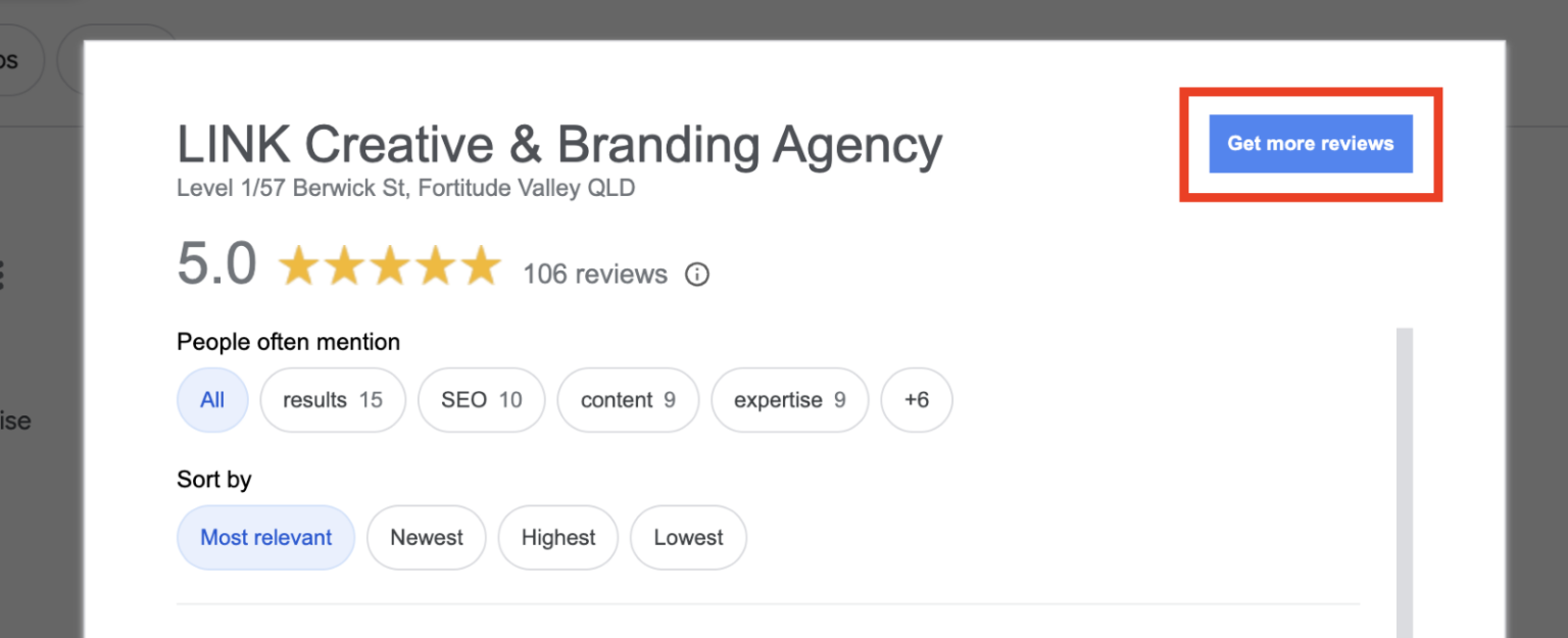 Generate a Google Review link for your business | LINK Marketing